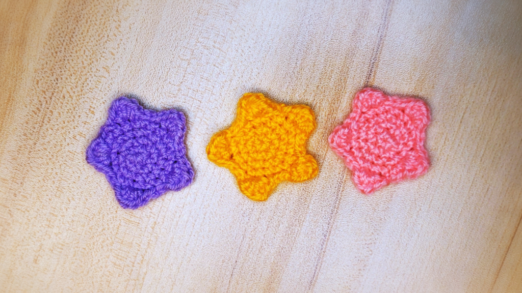 Simple Crochet Star Pattern - My Little Crochet World